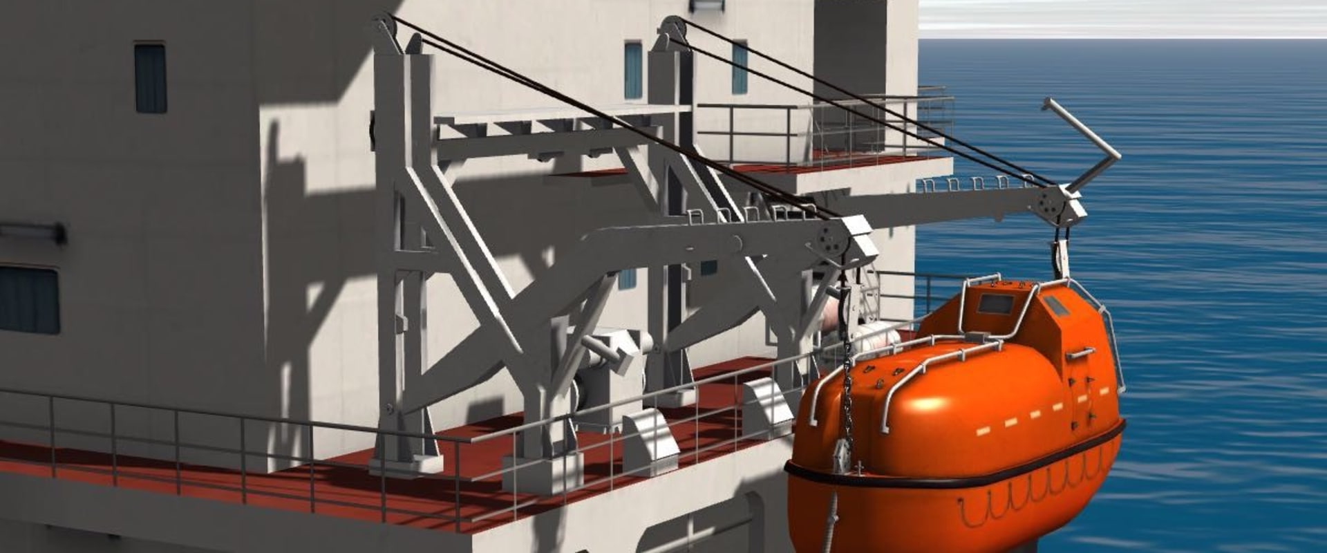 Drills and Simulations for Passengers Aboard a Lifeboat